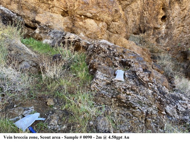 M3 Metals Corp - Initiail Sampling Program Photos